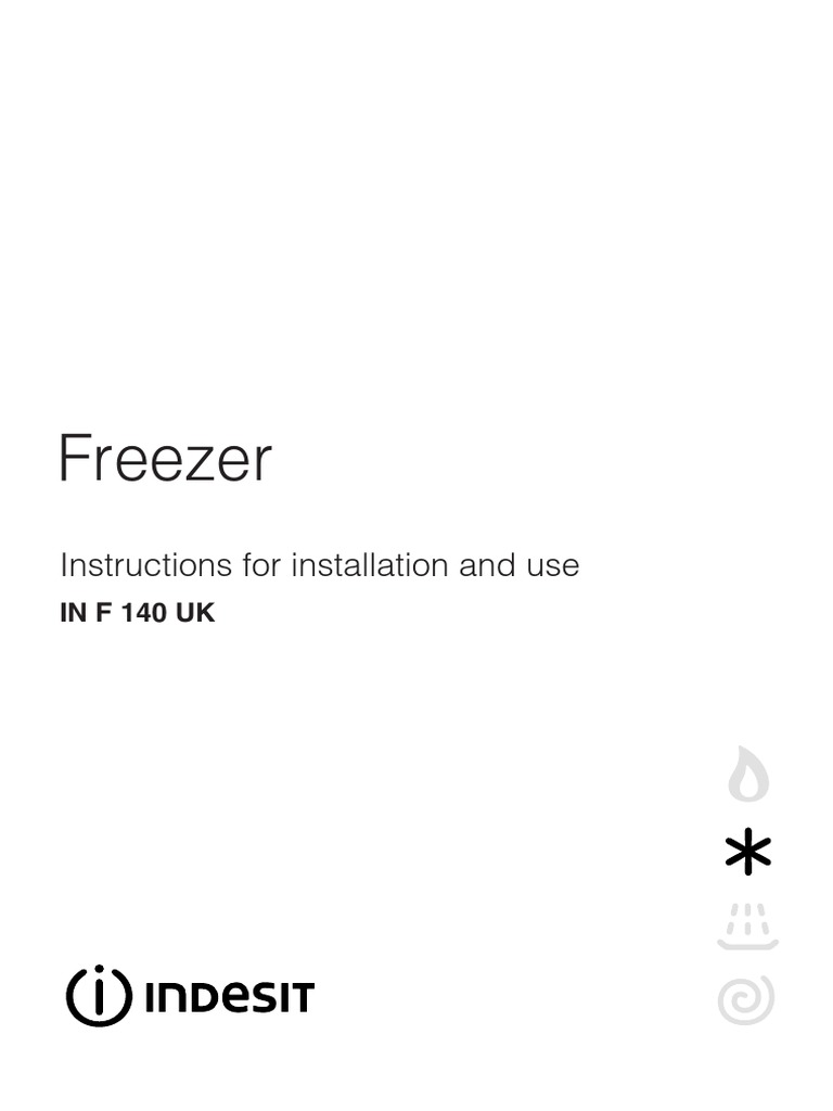 Freezer: Instructions For Installation and Use | PDF | Ac Power Plugs ...