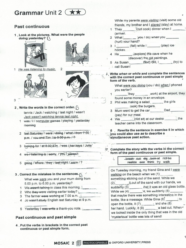 Mosaic Unit 2 G&V | PDF