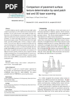 Sand Patch Test | PDF | Sand | Road Surface