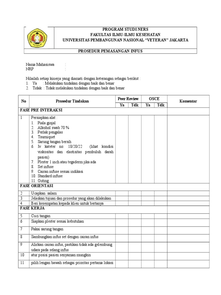 SOP Tindakan KDP | PDF