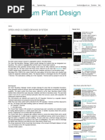 Open and Closed Drain Systems - Offshore: Scope | PDF | Storm Drain | Valve