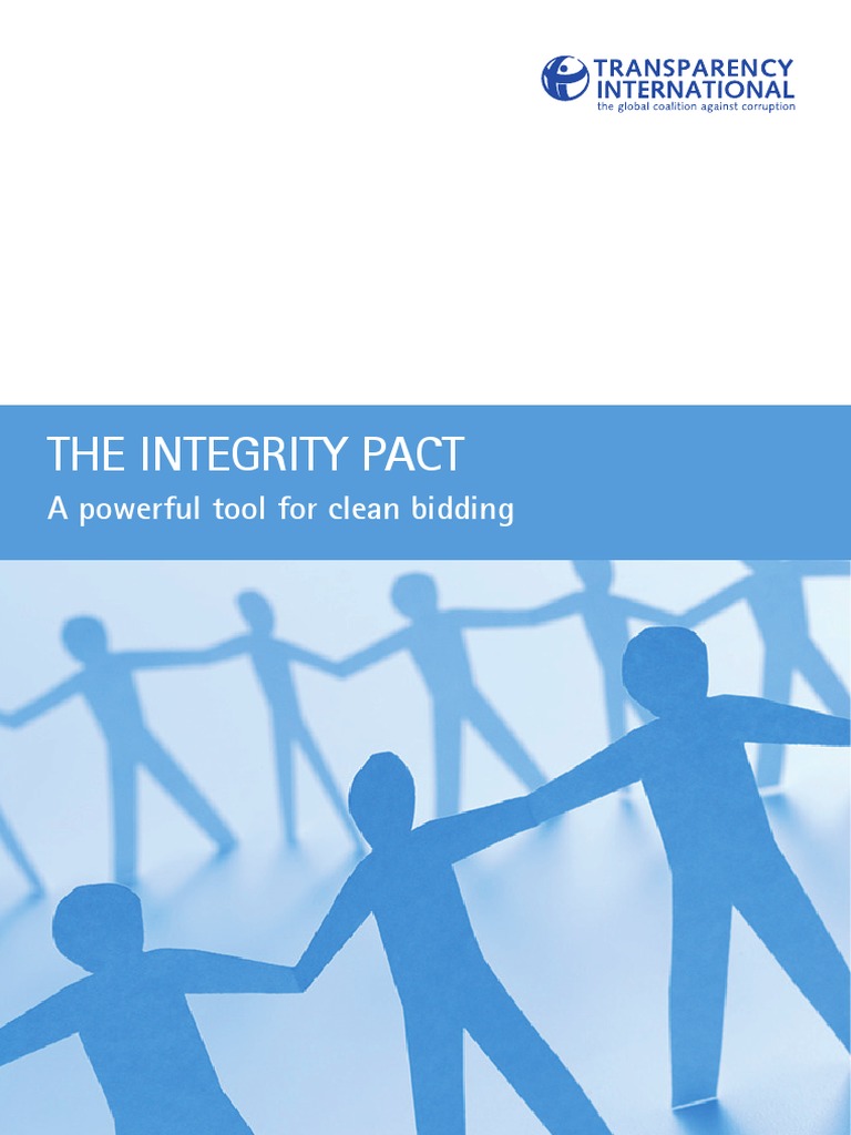 IntegrityPacts Brochure en | PDF | Bribery | Arbitration