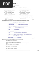 Welcome 2 - Test Present Simple | PDF | Language Families | Linguistic ...