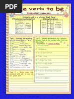 Task 1 - Fill in The Sentences With The Correct Form of The Verbs in ...
