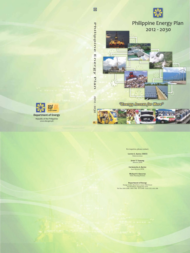 Philippine Energy Plan 2012-2030 | PDF | World Energy Consumption ...
