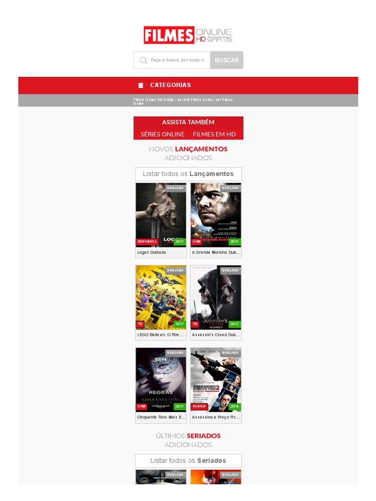 Filmes Online HD Grátis - Assistir Filmes Online - Ver Filmes Online ...