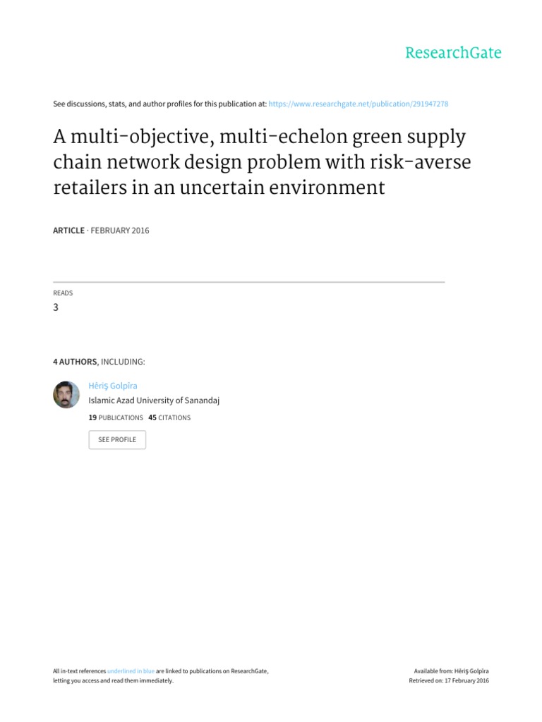 Risk PDF | PDF | Mathematical Optimization | Risk