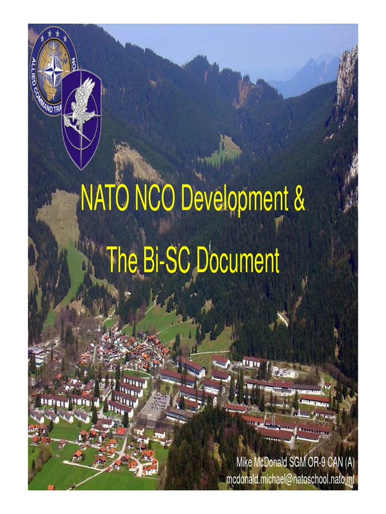NCO Development Aug 2012 | PDF | Non Commissioned Officer | Officer ...