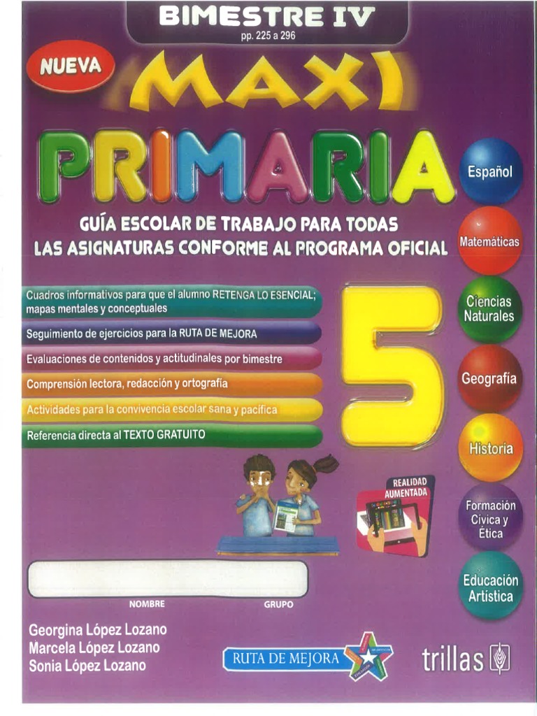 Maxi Primaria, Bimestre 4 | PDF