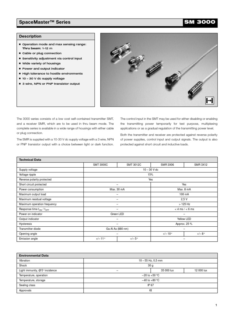 Spacemaster™ Series: Description | PDF | Direct Current | Electricity