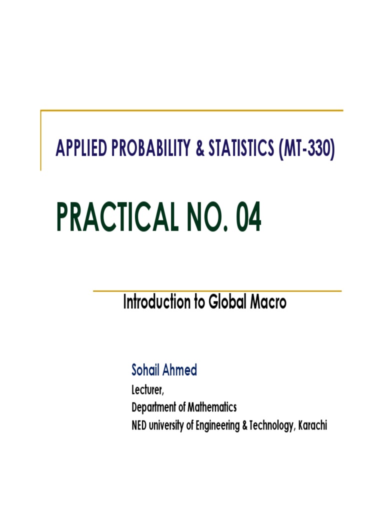 Practical No 4 PDF | PDF