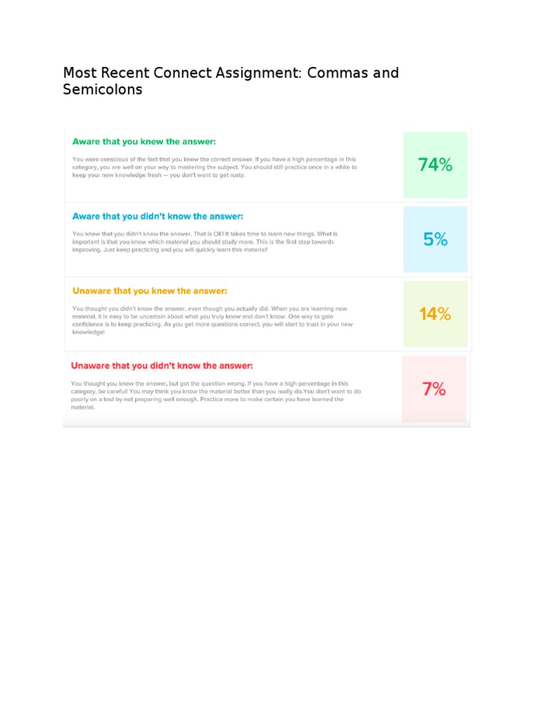 Most Recent Connect Assignment | PDF | Language Mechanics | Cognitive ...