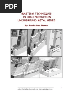 Programme in Blasting Engineering | PDF | Mining | Engineering