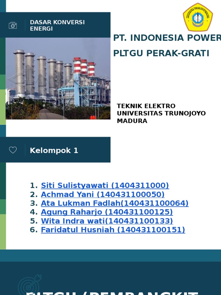 PLTGU Grati: Proses dan Pemeliharaan | PDF | Teknologi & Rekayasa