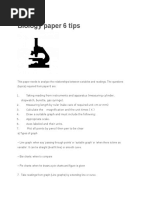 Biology ATP Guide - Created by Kaushik and Zhan | PDF | Water | Experiment