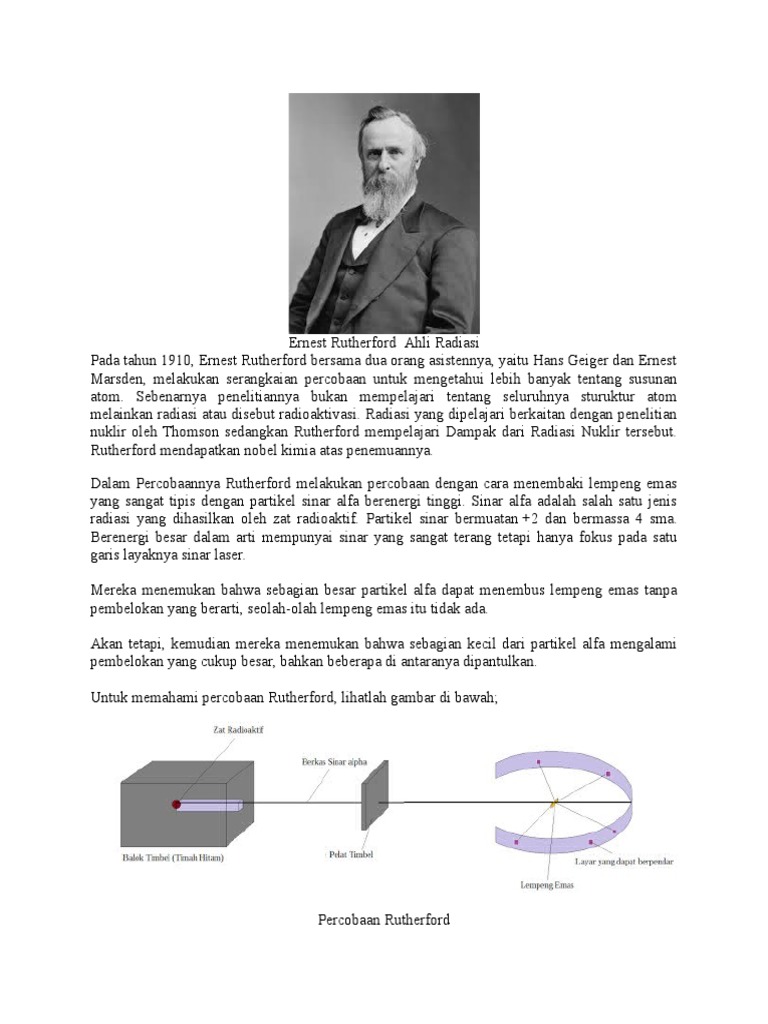 Ernest Rutherford | PDF