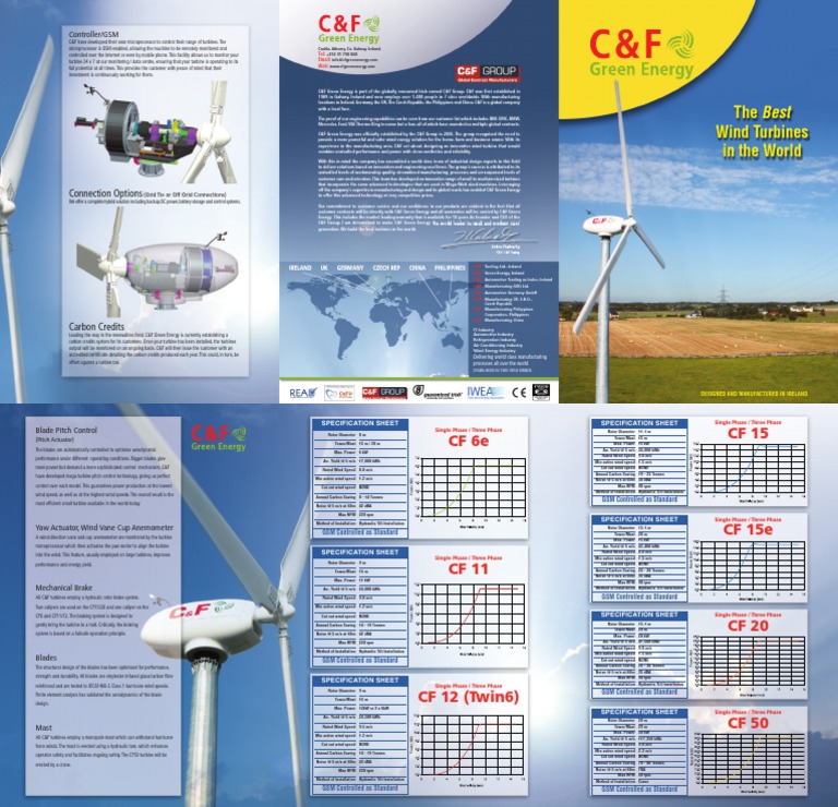 CF Green Energy Brochure | Wind Power | Sustainable Energy