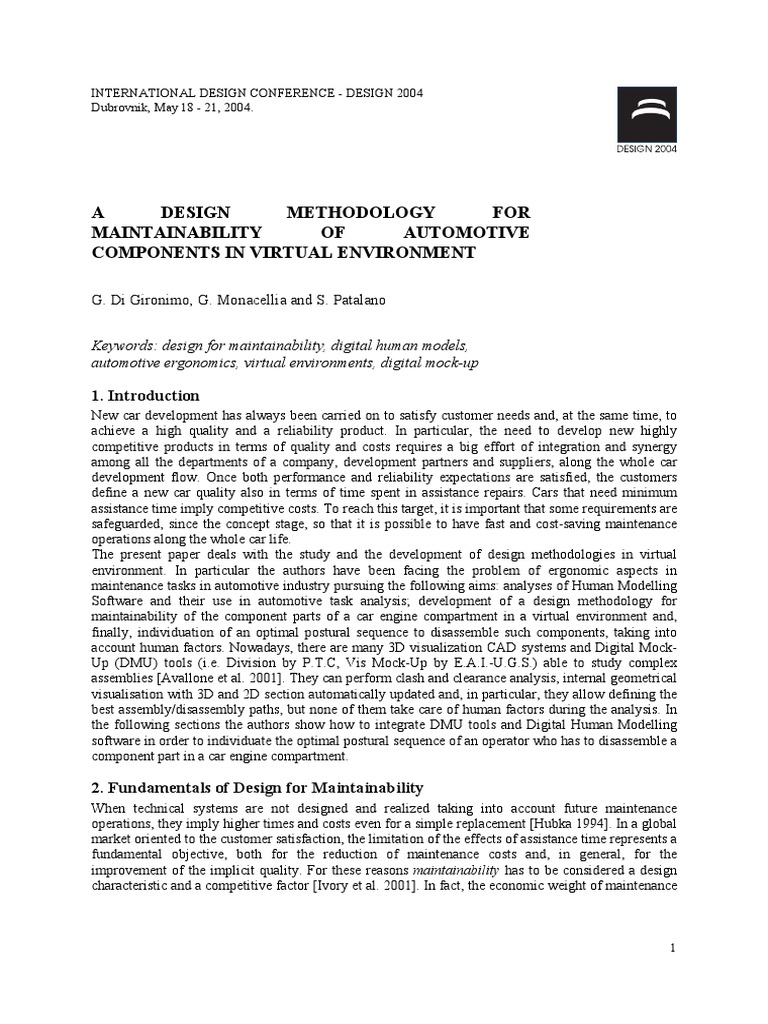 DFM Sample | PDF | Simulation | Computer Aided Design