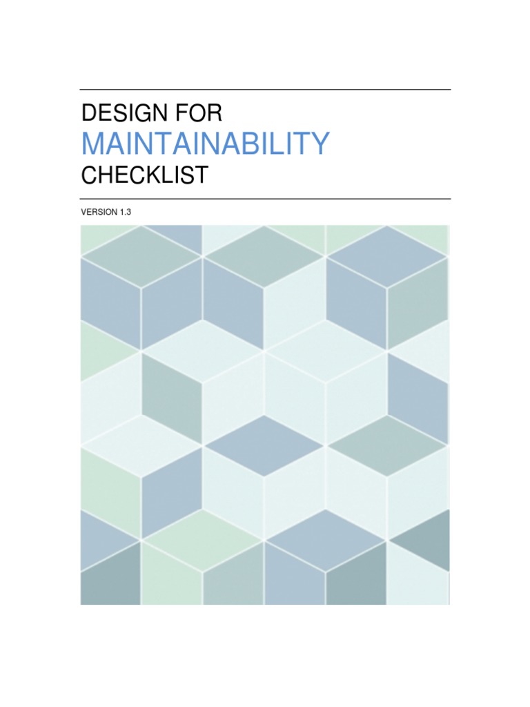 DFM Checklist 3 Sep2016 PDF | PDF | Building Information Modeling ...