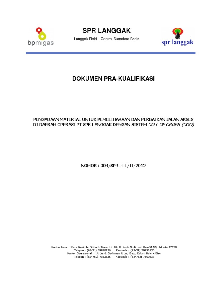 Form PQ Material (Perpanjangan) | PDF