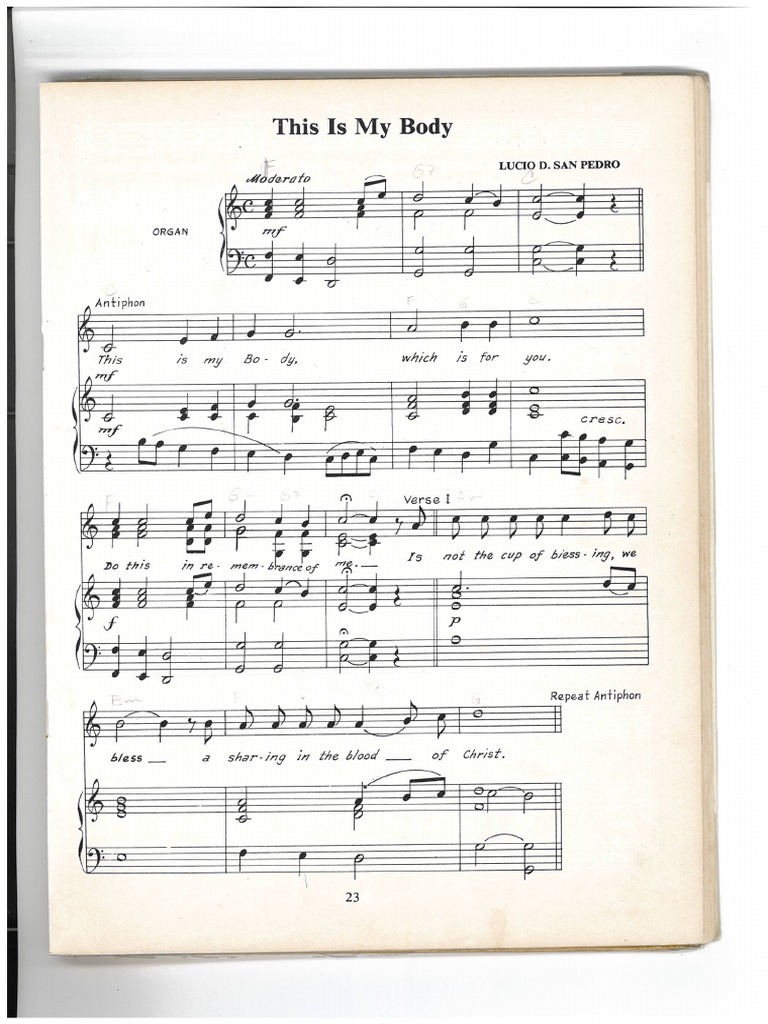 This Is My Body | PDF