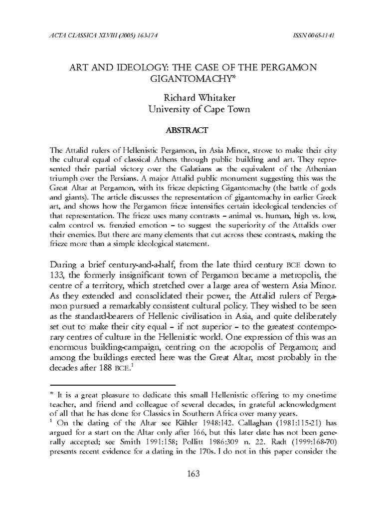 Pergamon PDF Compressed | Download Free PDF | Greek Mythology | Ancient Greek Religion