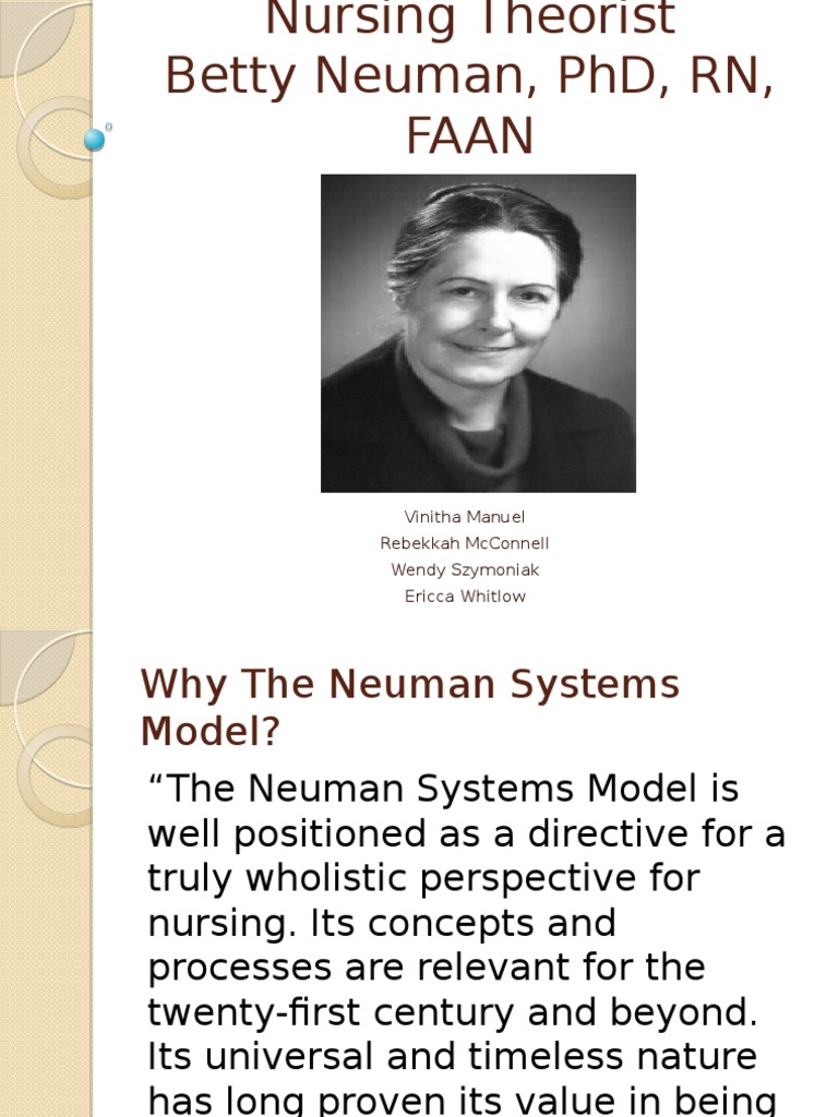 Betty Neuman | PDF | Nursing | Stress (Biology)