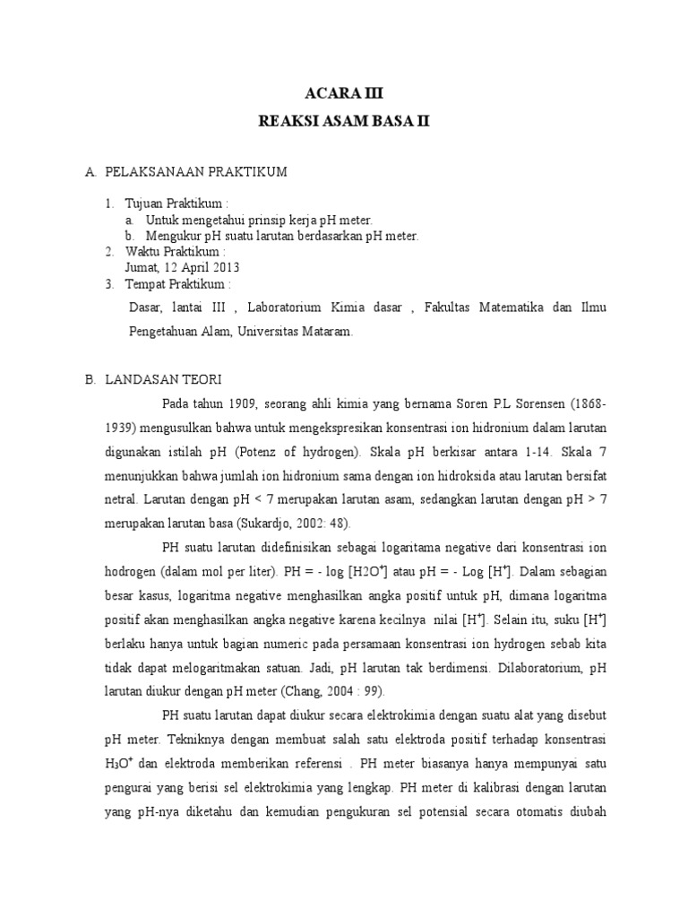 Acara Viii Eldas 2 | PDF | Kesehatan Holistik