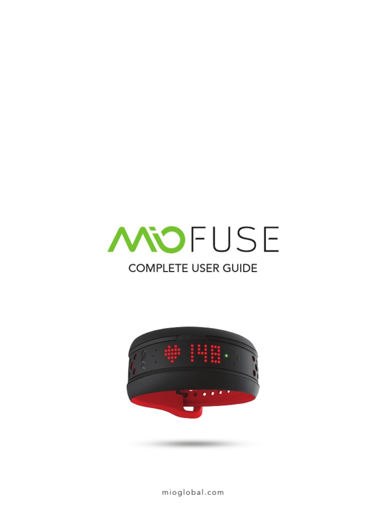 Mio Fuse Complete-User-Guide en | PDF | Battery Charger | Battery ...
