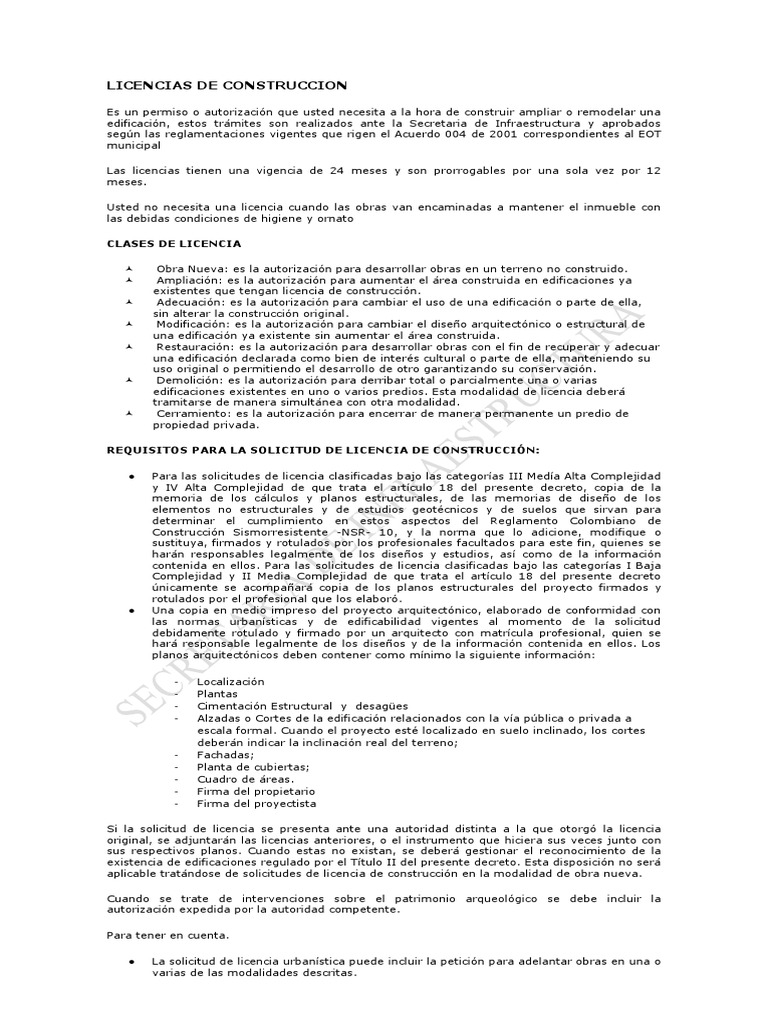 LICENCIAS_DE_CONSTRUCCION.pdf | Arquitecto | Ingeniería