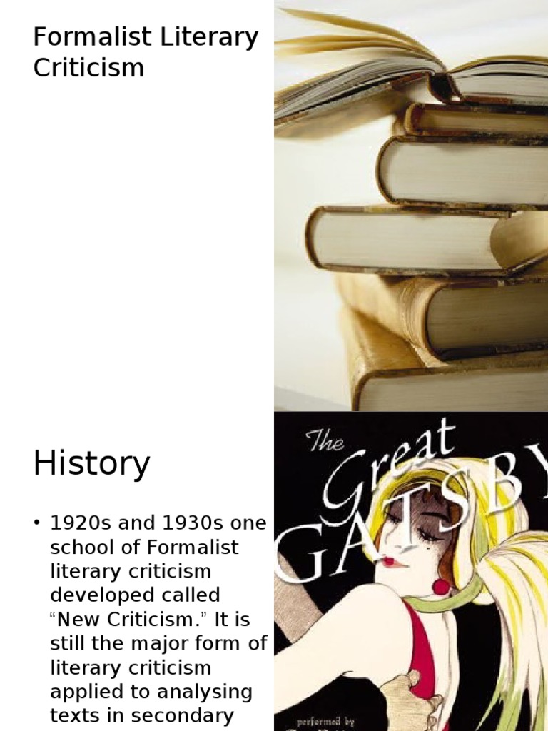 Formalist Literary Criticism | PDF