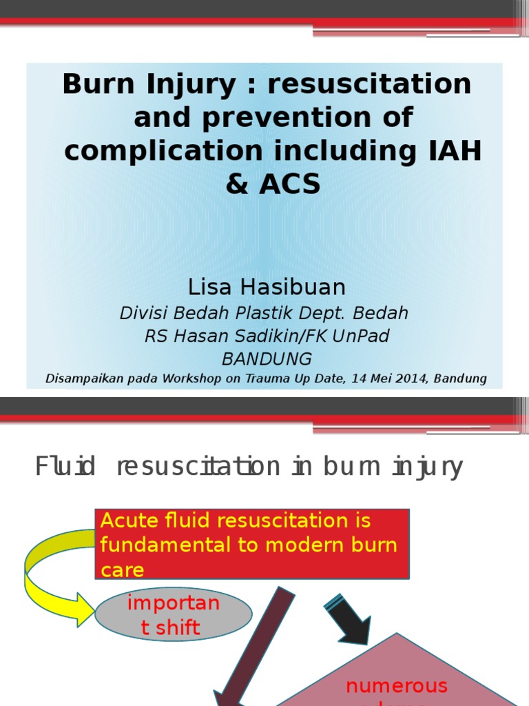Dr. Lisa PPT Burn Injury Revisi Ok | PDF | Burn | Cardiopulmonary ...