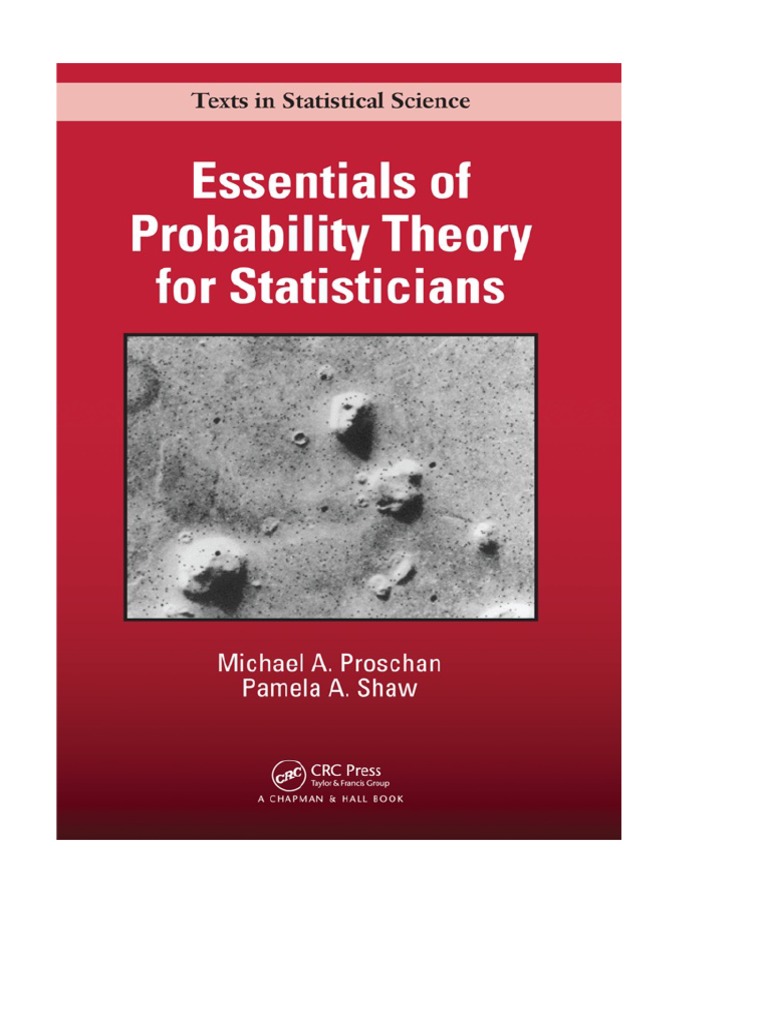 Essentials of Probability Theory For Statisticians | PDF | Infinity ...