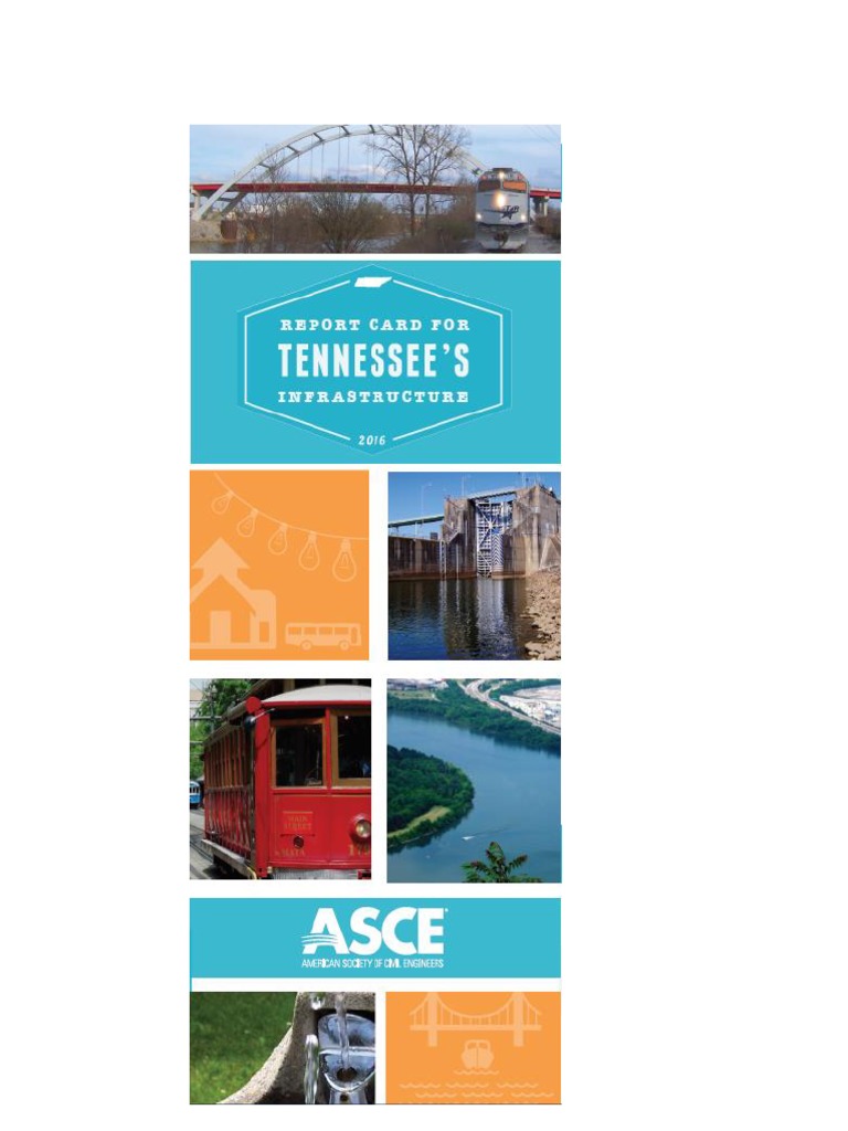 ASCE Tennessee Infrastructure Report Card | PDF | Airport | Dam