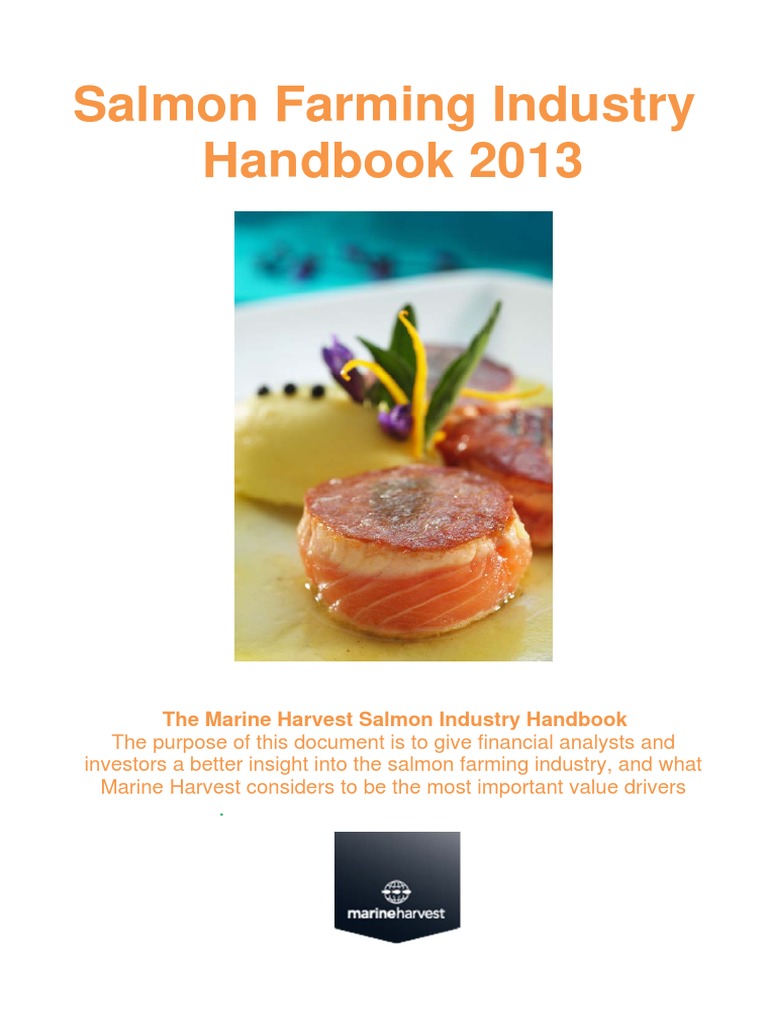 Salmon Farming Industry Handbook 2013 | PDF | Aquaculture | Salmon