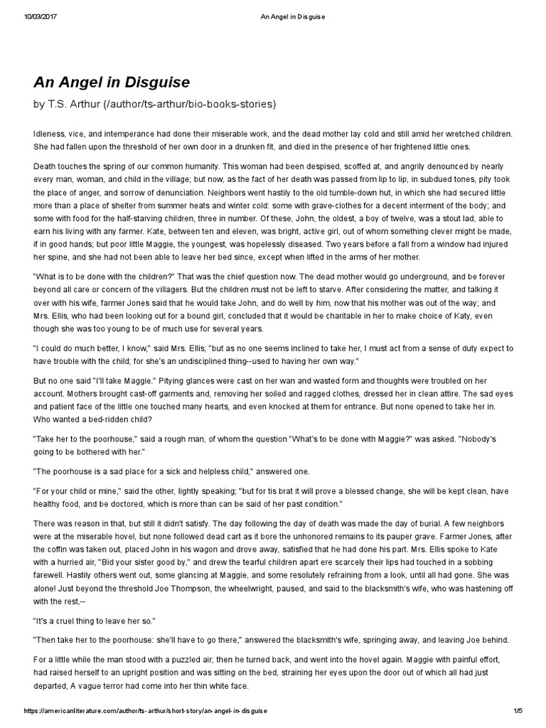 An Angel in Disguise | PDF