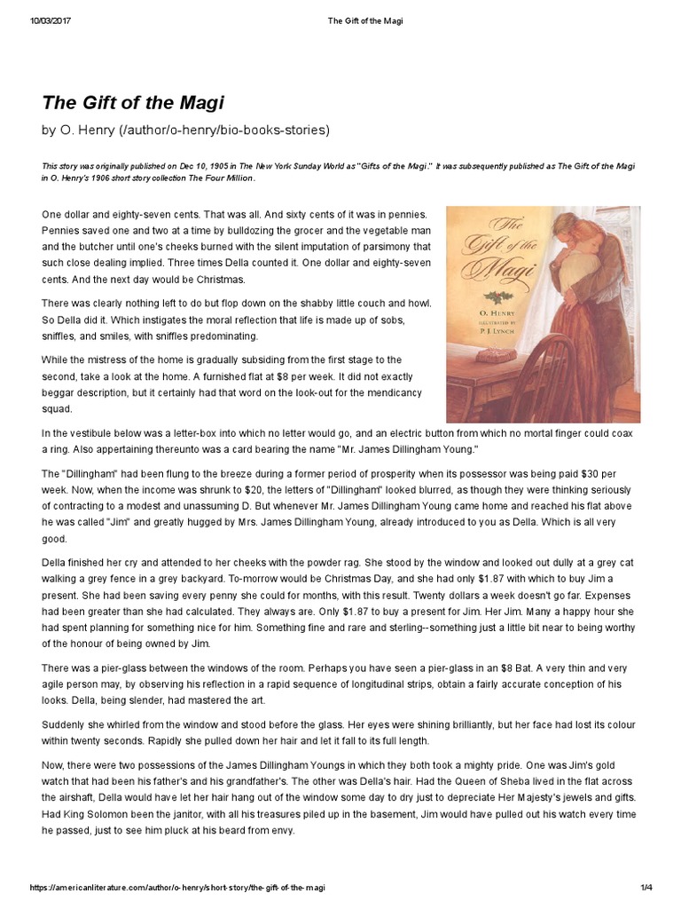 The Gift of The Magi | PDF