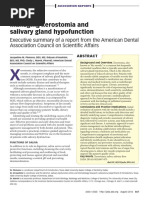 Challacombe Scale for Xerostomia Assessment | PDF | Mouth | Clinical ...
