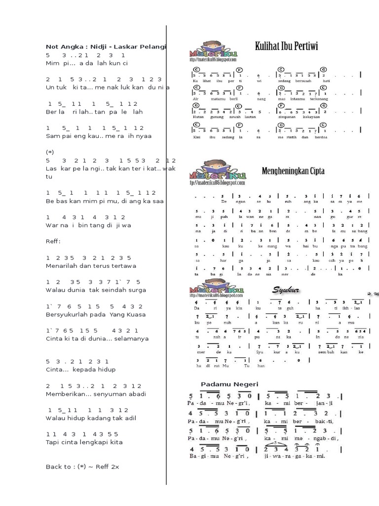 Not Angka Recorder | PDF