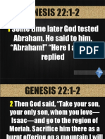 Abraham Is Tested | PDF