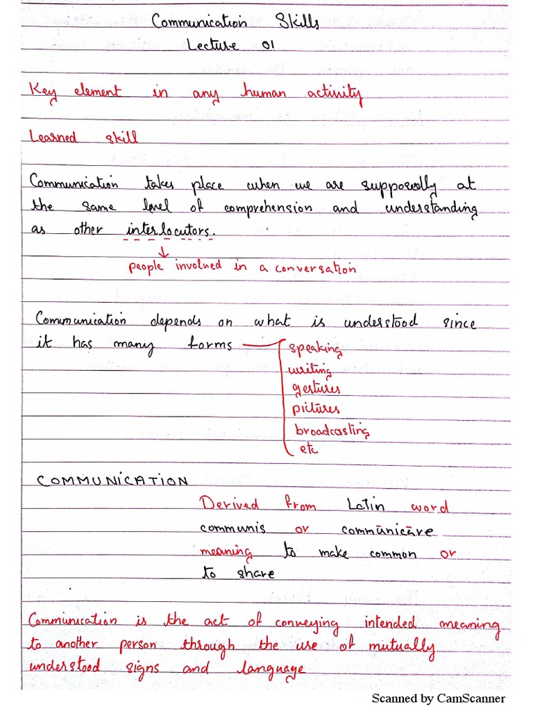 Communication Skills | PDF