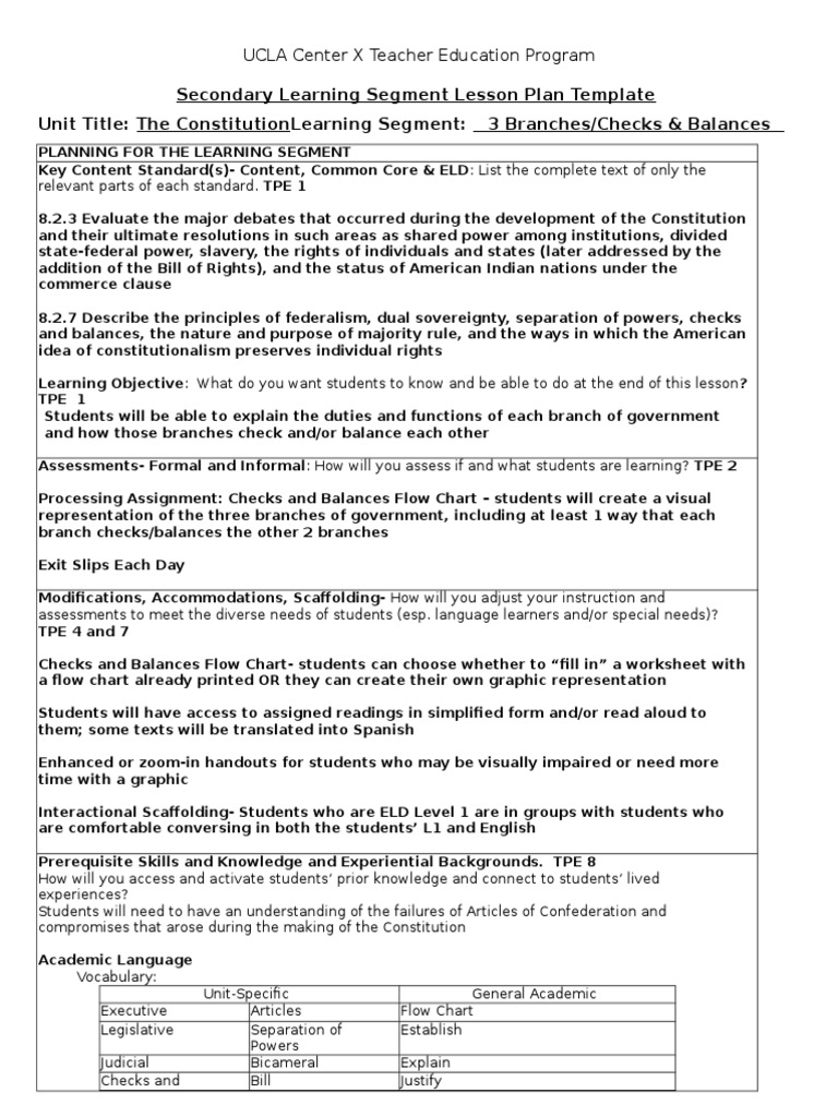 UCLA Center X Teacher Education Program | PDF