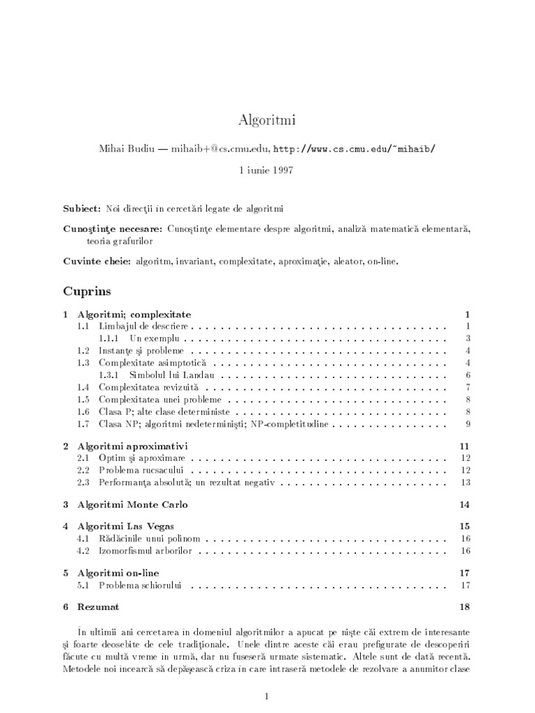Algorithmics - Herbert Wilf - Algorithms and Complexity | PDF ...