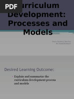 Phases and Steps in Curriculum Development Process | PDF | Curriculum | Behavior Modification