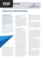 Safety Leadership Principles | PDF