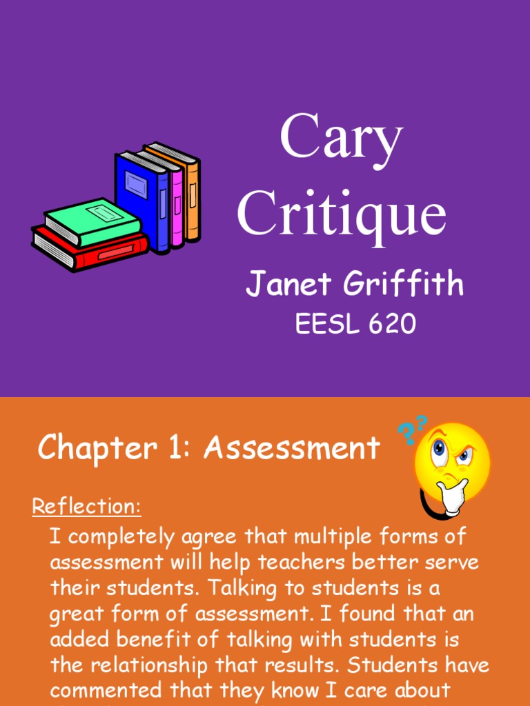 Griffith 620 Cary Critique | PDF | Teachers | Human Communication