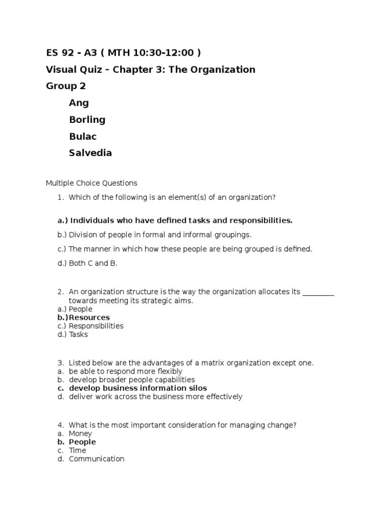 Group2 Visual Quiz | Download Free PDF | Psychological Concepts ...