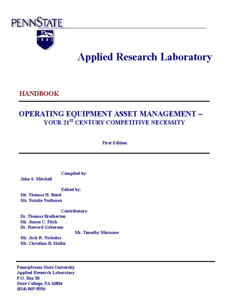 Handbook Asset Management | PDF | Strategic Management | Investment ...