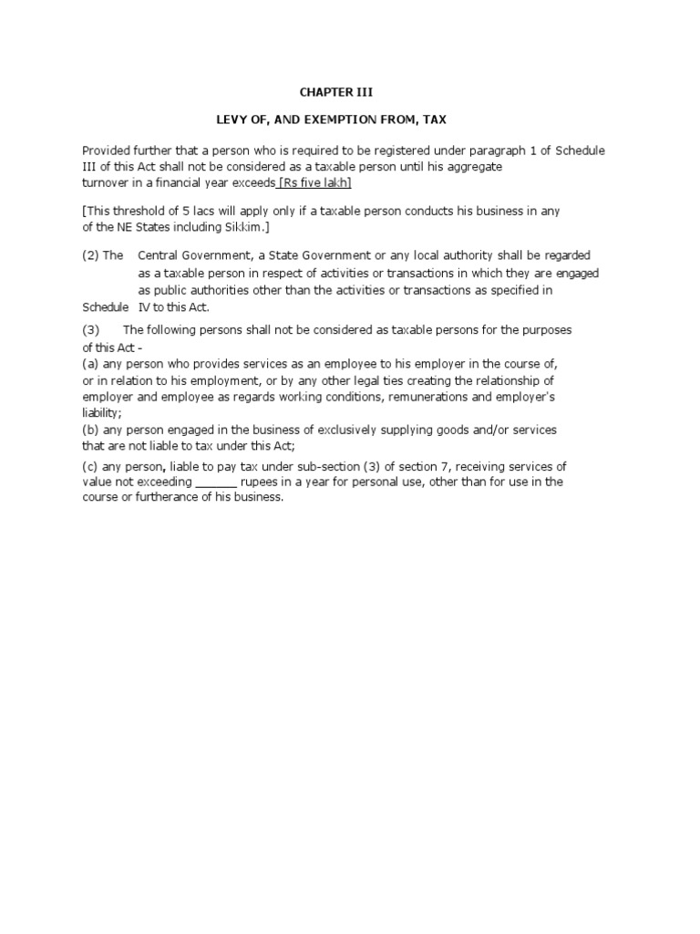 Tax Levy Exemptions Explained | PDF | Finance & Money Management