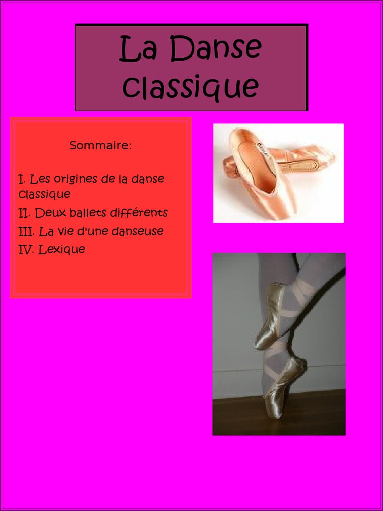 PDF Les Origines de La Danse | Ballet | Danses